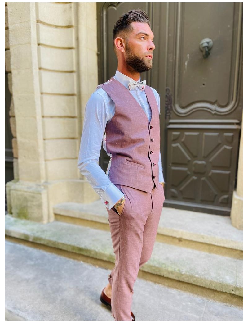 COSTUME 3P LOUIS ROSE